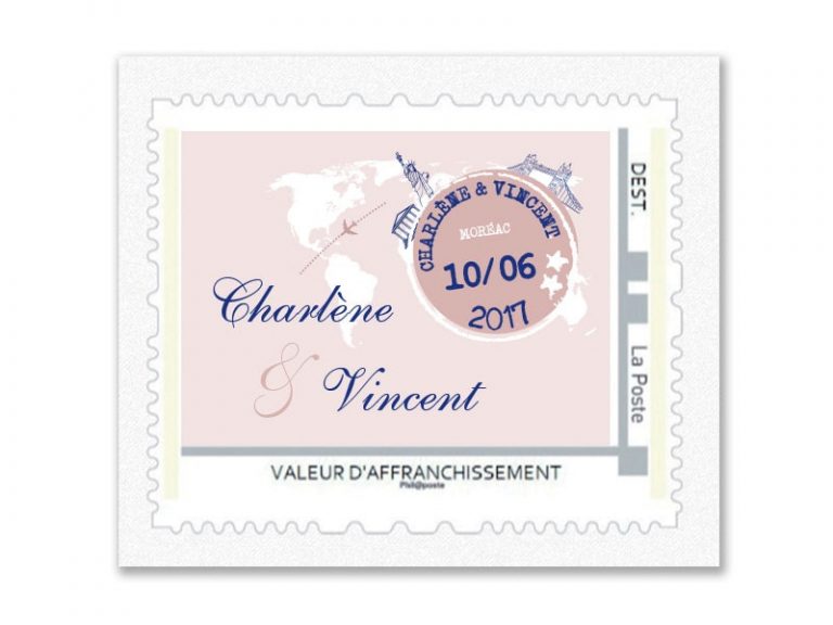 Timbre personnalisé - Faire-part sur mesure | À Vos Zamours