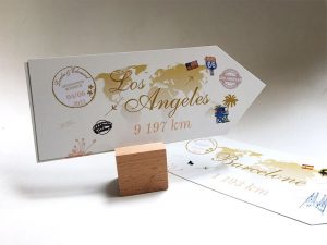 Flèche directionnelle Voyage Chic | Avoszamours